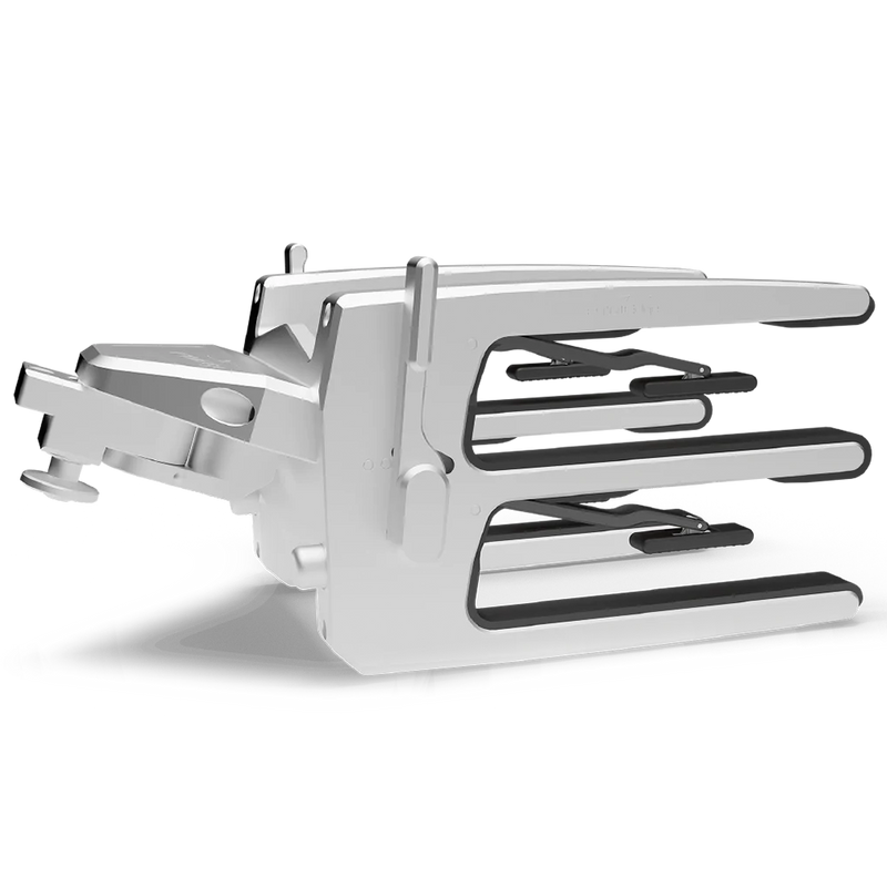 PTM Edge ClampForce Strapless Clamping Board Rack (Set of Two) - Silve